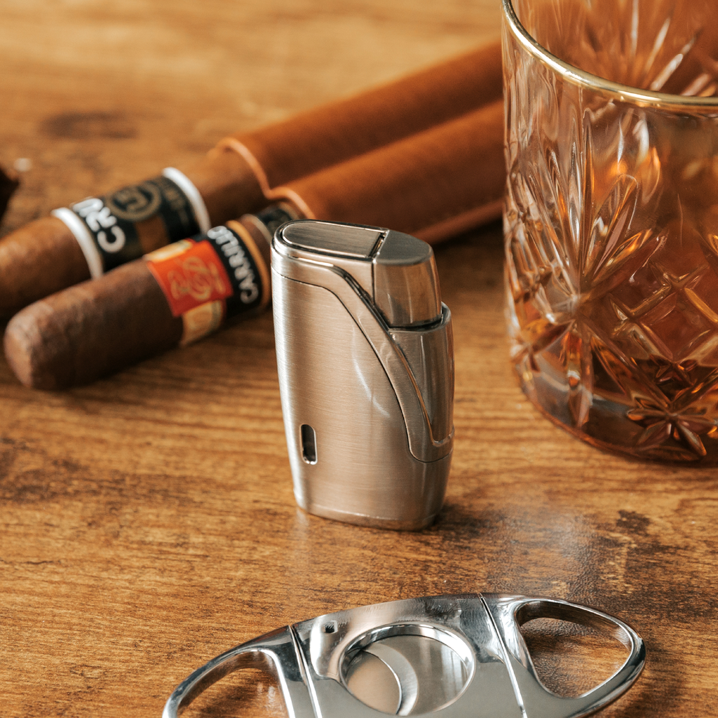 Klaro Double Torch Lighter – Case Elegance