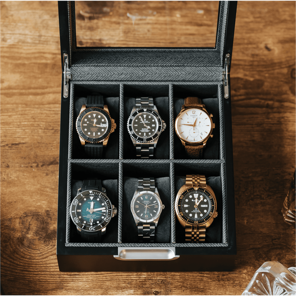 Modern 2x3 Watch Box - 6 Slot – Case Elegance