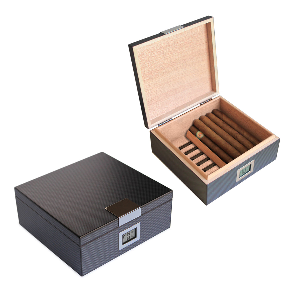 Kingston Carbon Fiber Humidor – Case Elegance