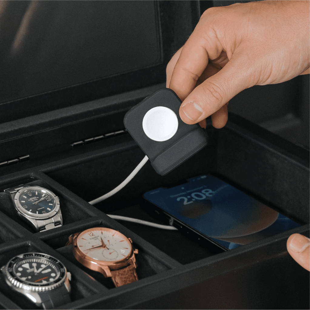 Black Edition Military Watch Box - 10 Slot – Case Elegance