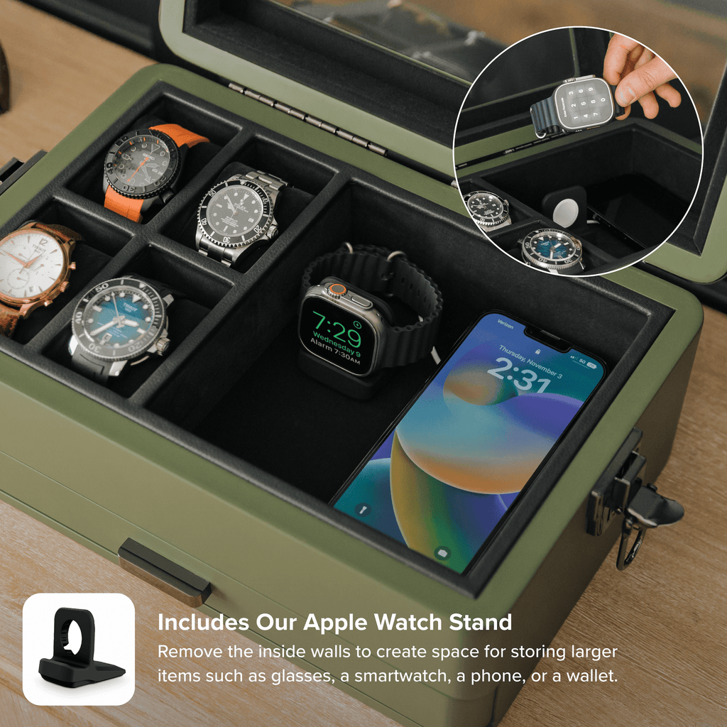 Military Watch Box - 10 Slot – Case Elegance